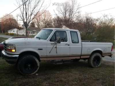 1995 Ford F-150 Wheel Offset Aggressive > 1" Outside Fender Leveling ...