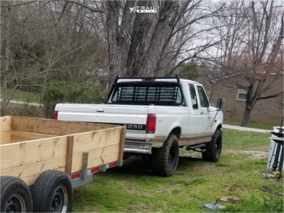 1995 Ford F-150 Wheel Offset Aggressive > 1" Outside Fender Leveling ...