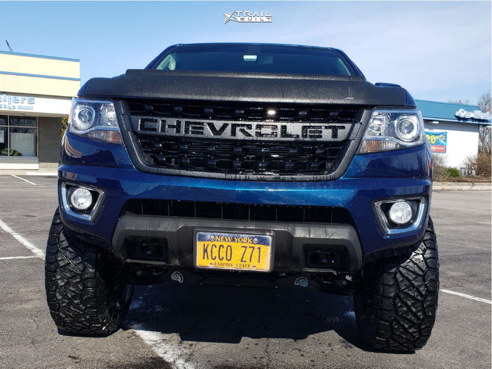 2019 Chevrolet Colorado Wheel Offset Aggressive > 1" Outside Fender ...