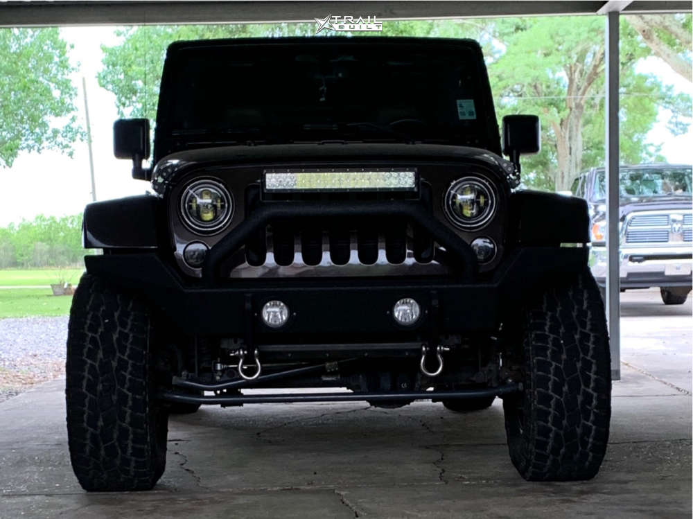 2013 Jeep Wrangler JK Wheel Offset Aggressive > 1" Outside Fender ...