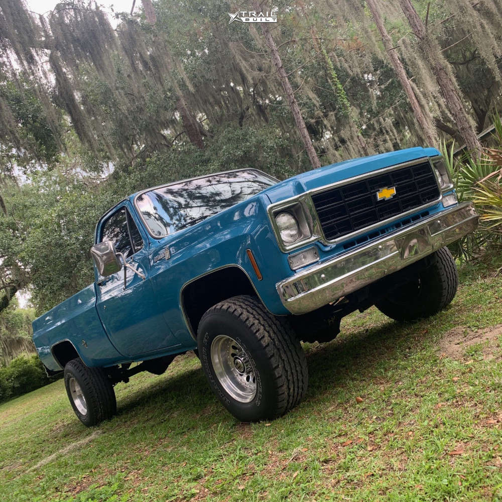 1978 Chevrolet K20 Pickup Wheel Offset Slightly Aggressive Suspension ...