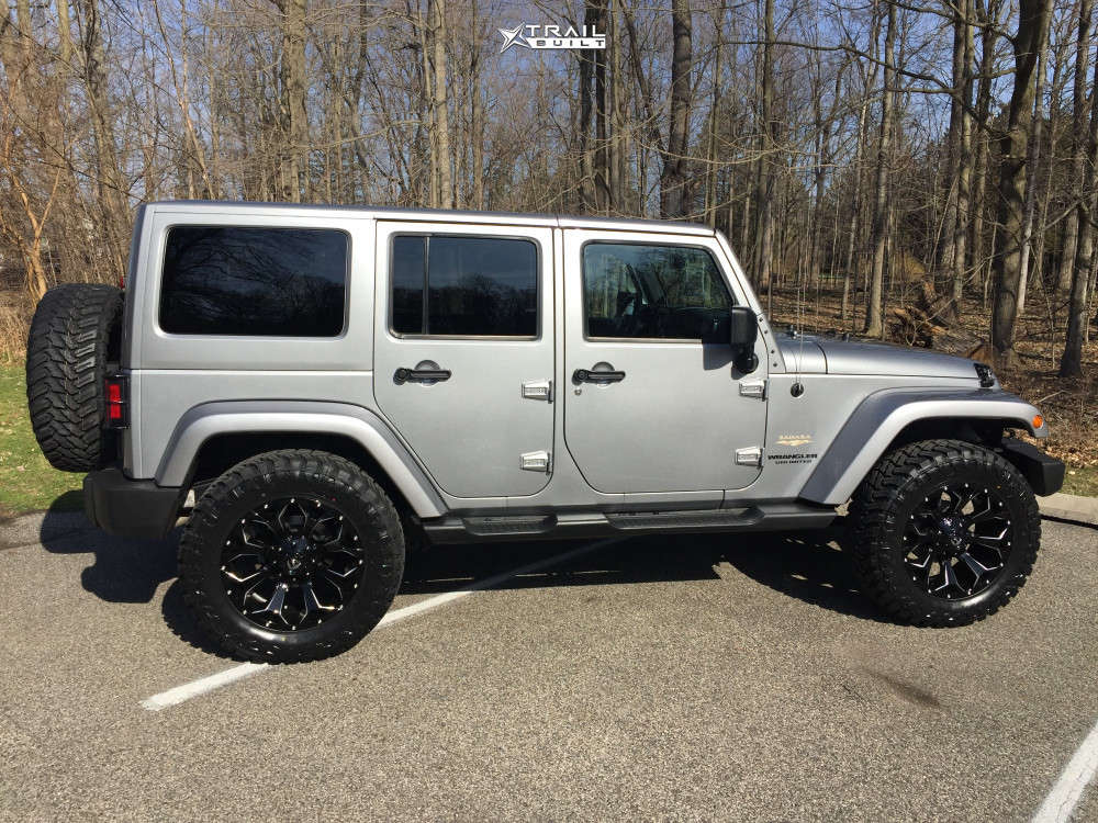 2013 Jeep Wrangler JK Wheel Offset Aggressive > 1" Outside Fender ...