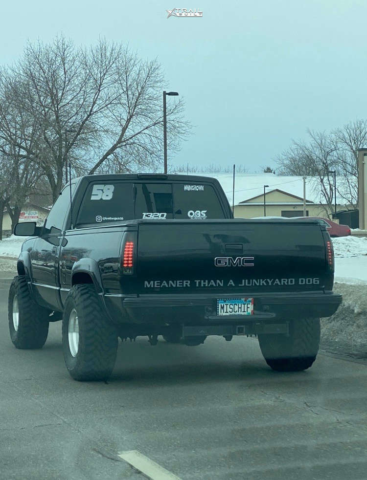 1994 GMC K1500 Wheel Offset Super Aggressive 3"-5" Leveling Kit ...