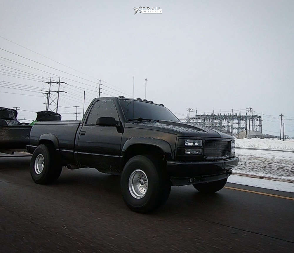 1994 GMC K1500 Wheel Offset Super Aggressive 3"-5" Leveling Kit ...