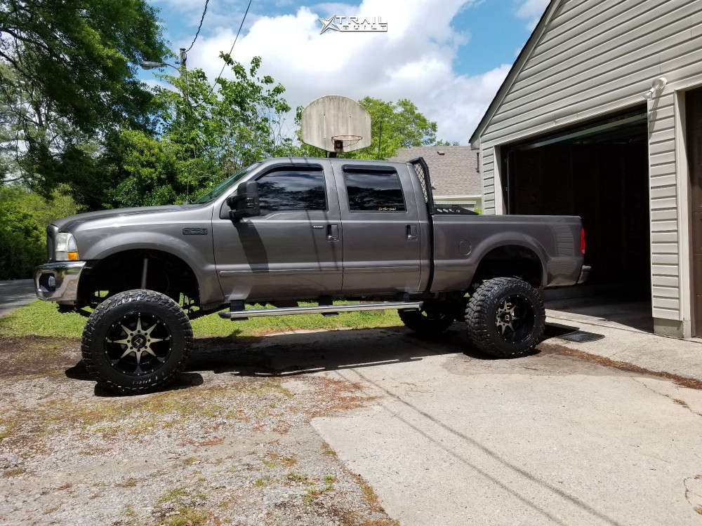 2004 Ford F-250 Super Duty Wheel Offset Super Aggressive 3"-5 ...