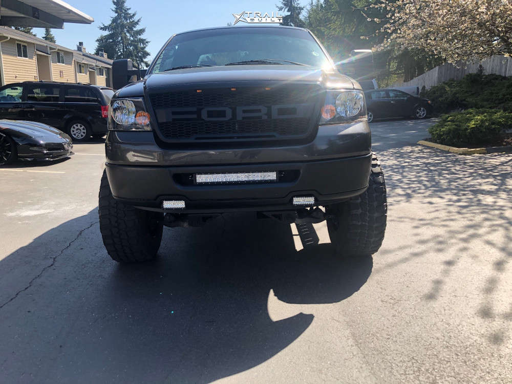 2006 Ford F-150 Wheel Offset Super Aggressive 3"-5" Suspension Lift 6 ...