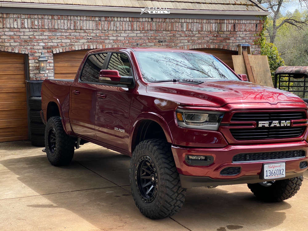 2020 Ram 1500 Wheel Offset Aggressive > 1" Outside Fender Suspension ...