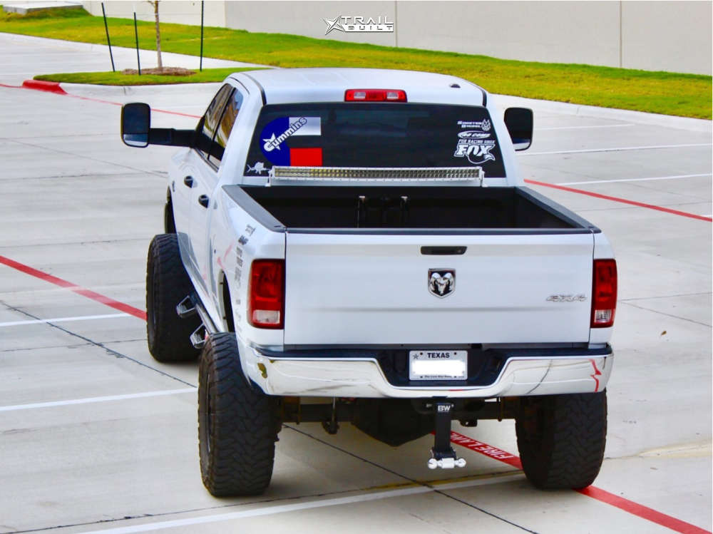 2011 Ram 2500 Wheel Offset Aggressive > 1" Outside Fender Suspension ...