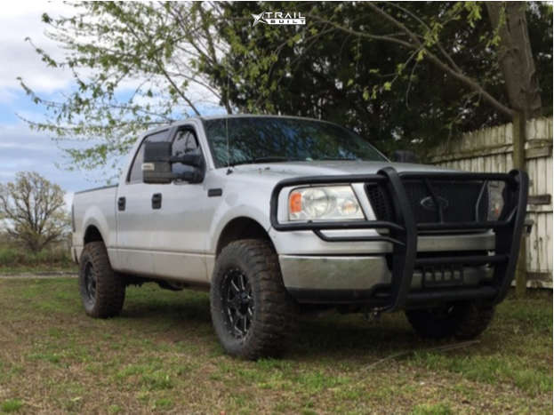 2005 Ford F-150 Wheel Offset Aggressive > 1" Outside Fender Leveling ...