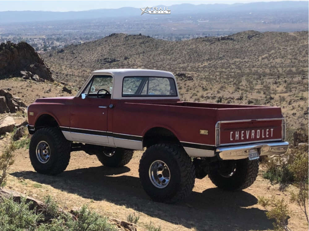 1969 Chevrolet C10 Pickup Wheel Offset Aggressive > 1" Outside Fender ...