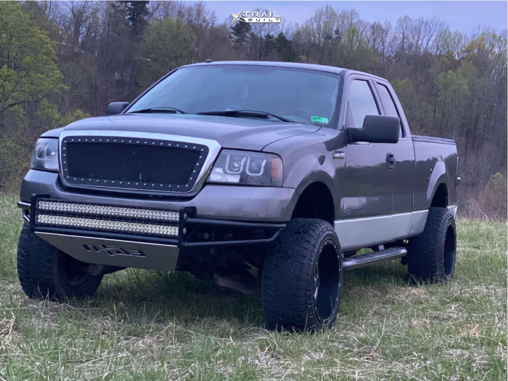 2006 Ford F-150 Wheel Offset Super Aggressive 3"-5" Suspension Lift 4 ...