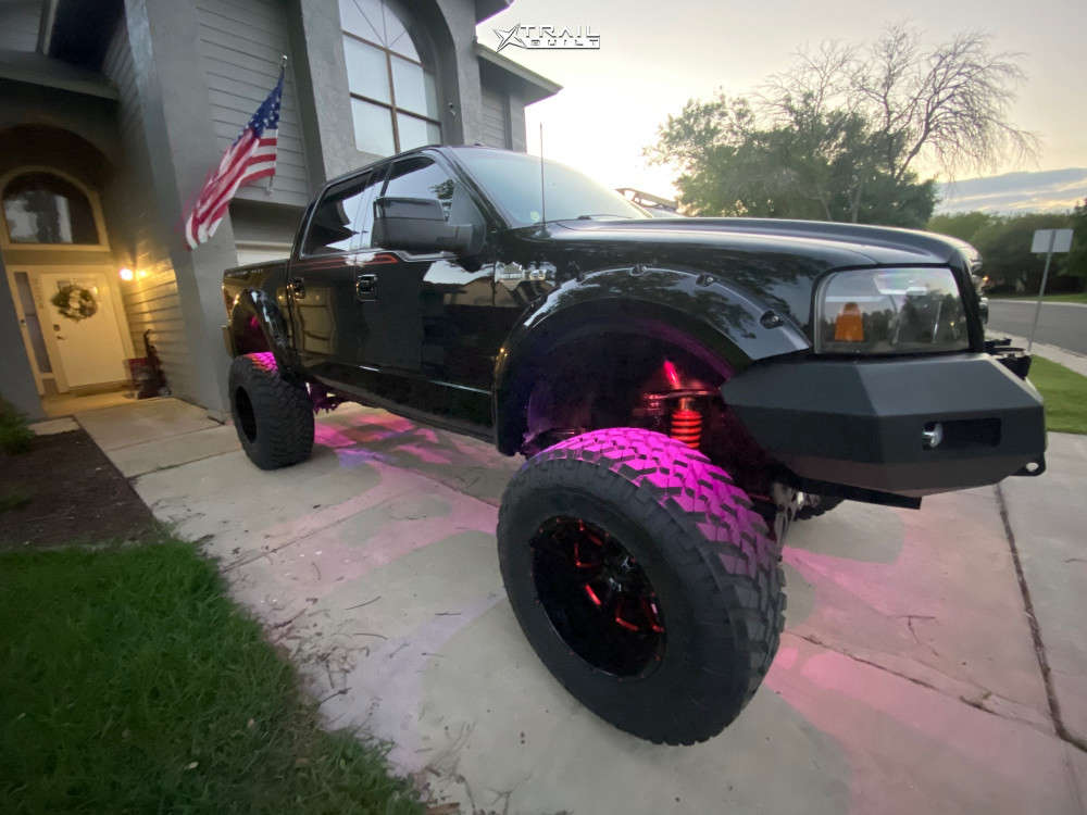 Pink And Black Ford Trucks