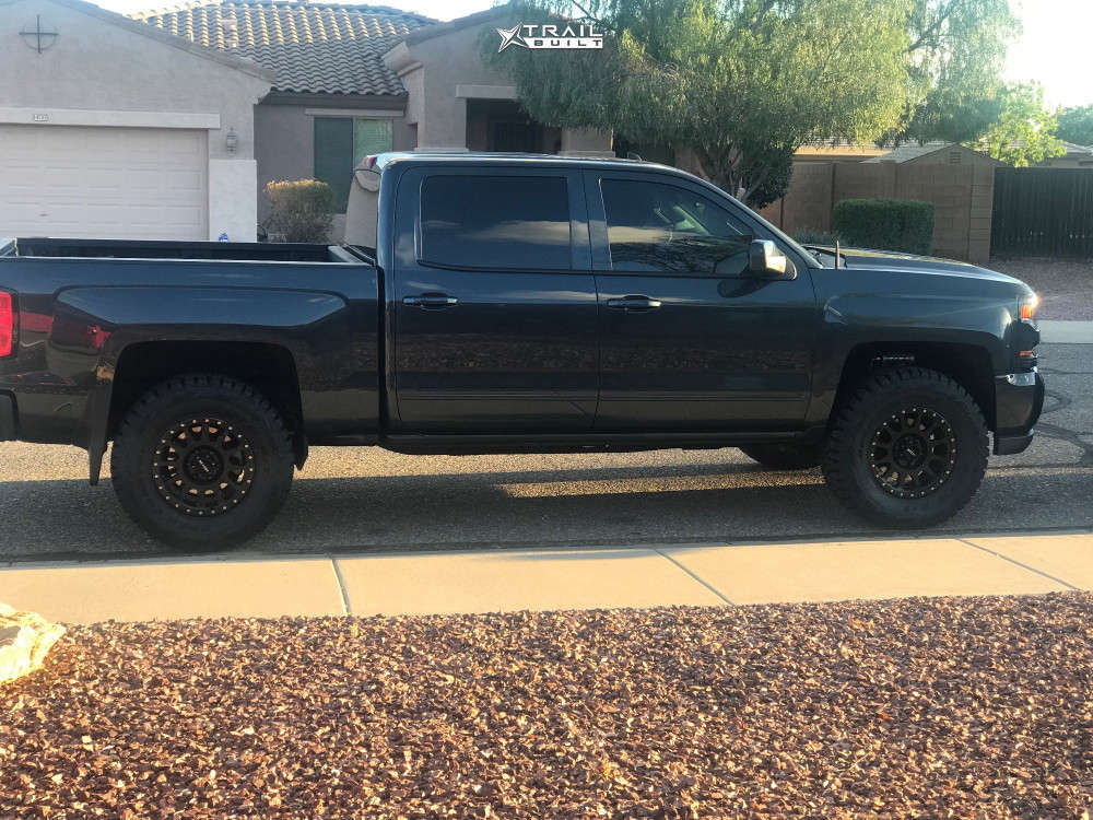 2018 Chevrolet Silverado 1500 Wheel Offset Flush Suspension Lift 2.5 ...