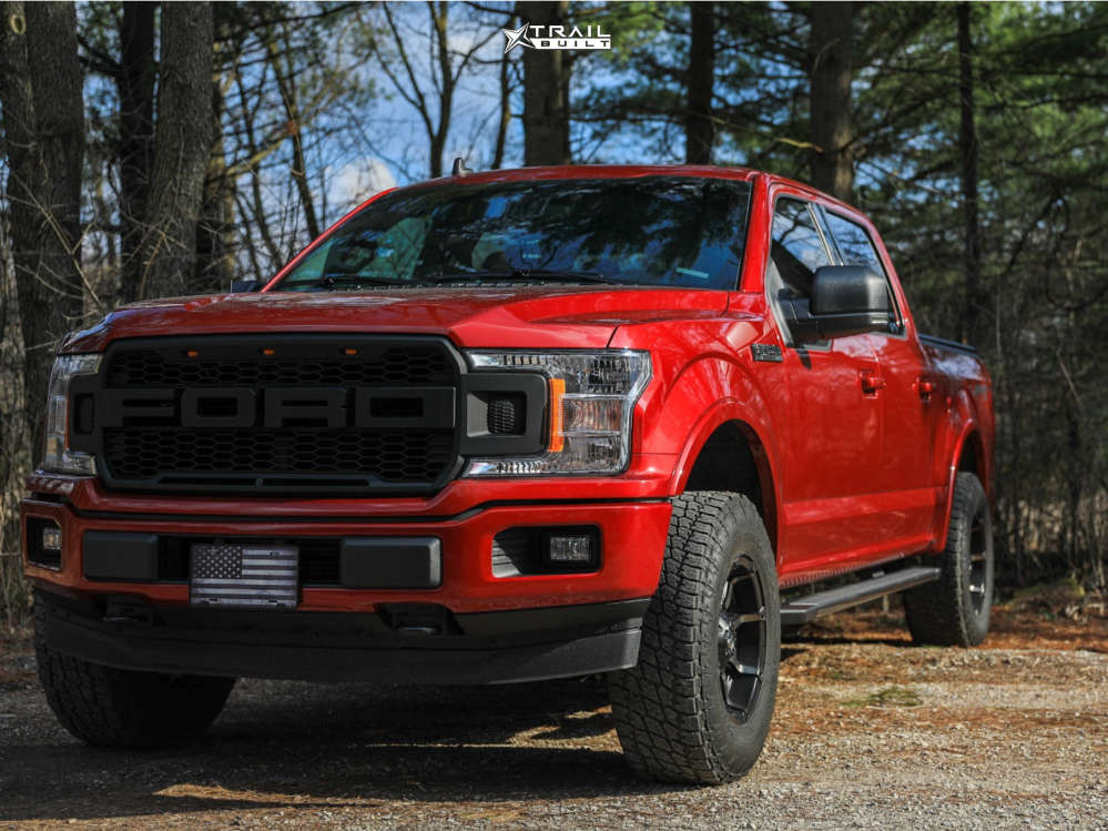 2019 Ford F-150 Wheel Offset Aggressive > 1" Outside Fender Leveling ...