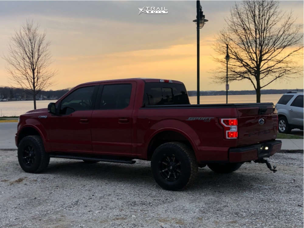 2019 Ford F-150 Wheel Offset Aggressive > 1" Outside Fender Leveling ...