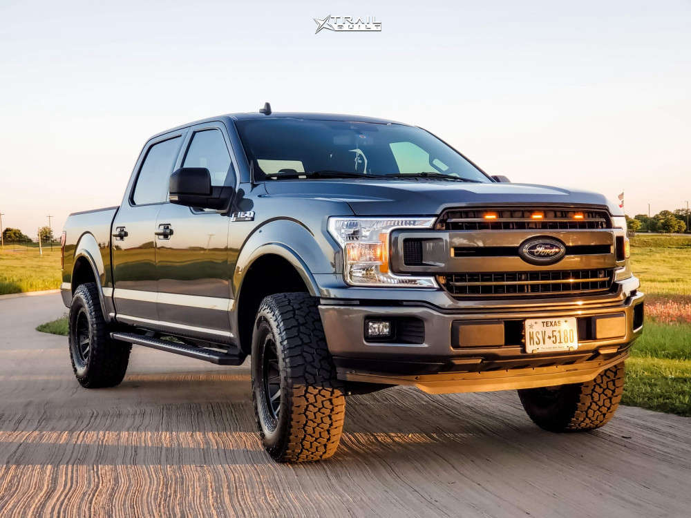 2019 Ford F-150 Wheel Offset Aggressive > 1" Outside Fender Suspension ...