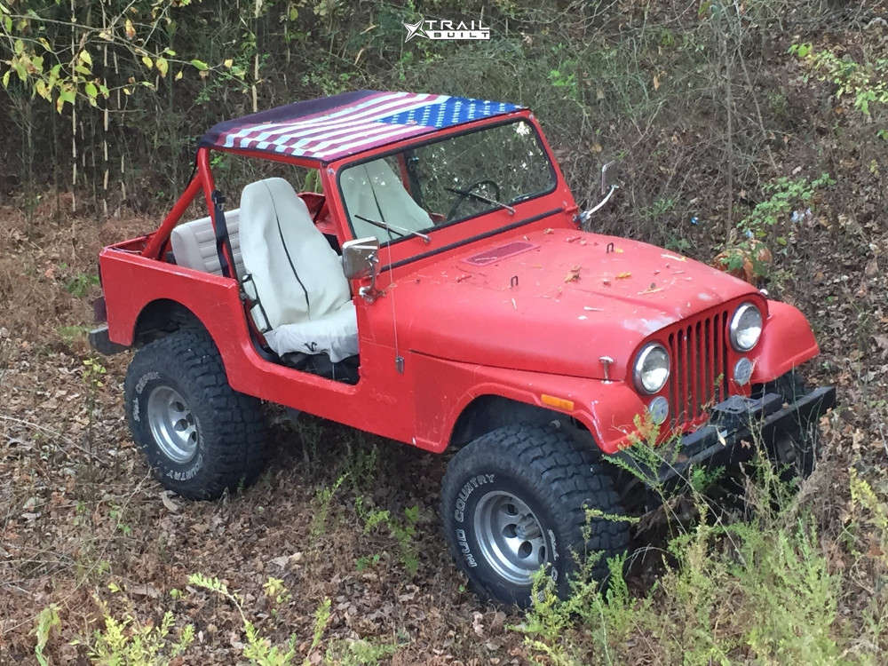What Wheels and Tires Best Fit A Jeep CJ7 For Off-Roading? | TrailBuilt ...