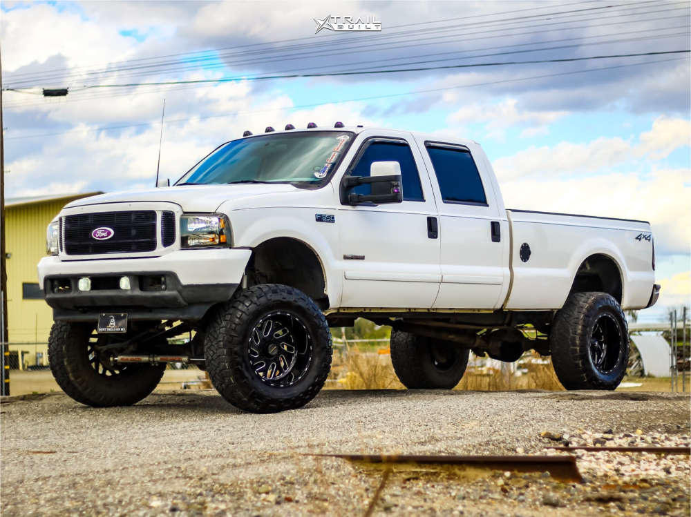 2003 Ford F-350 Super Duty Wheel Offset Super Aggressive 3"-5 ...