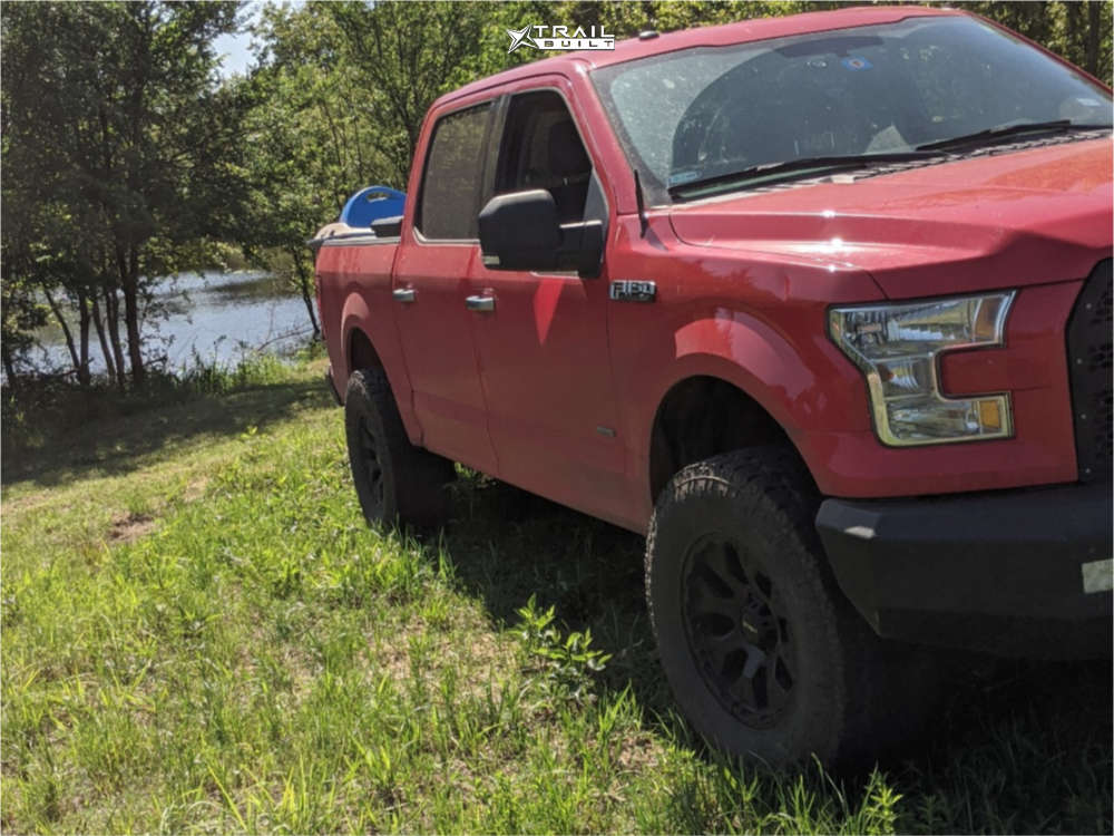 2016 Ford F-150 Wheel Offset Aggressive > 1" Outside Fender Suspension ...