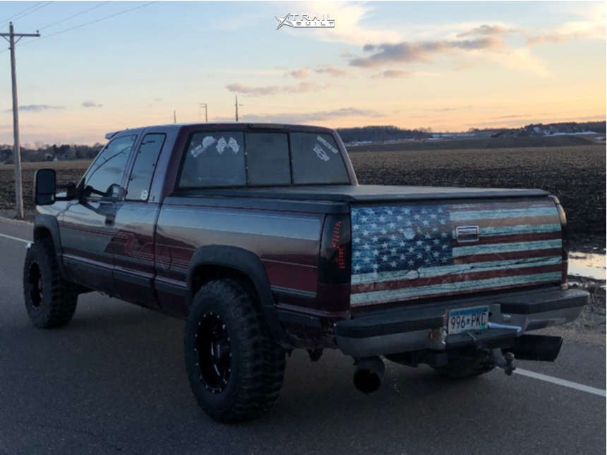 1996 Chevrolet Silverado 1500 Wheel Offset Super Aggressive 3"-5" Stock ...