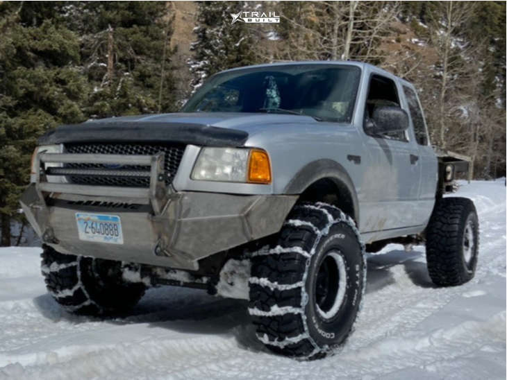 2002 Ford Ranger Wheel Offset Super Aggressive 3"-5" Suspension Lift 6 ...