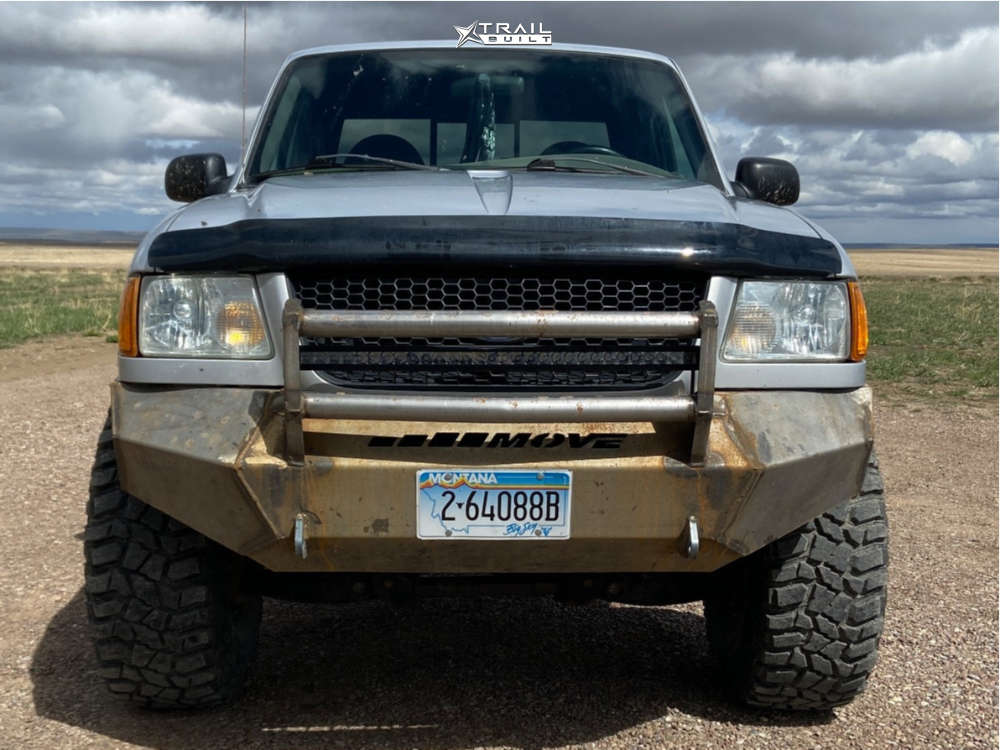 2002 Ford Ranger Wheel Offset Super Aggressive 3"-5" Suspension Lift 6 ...