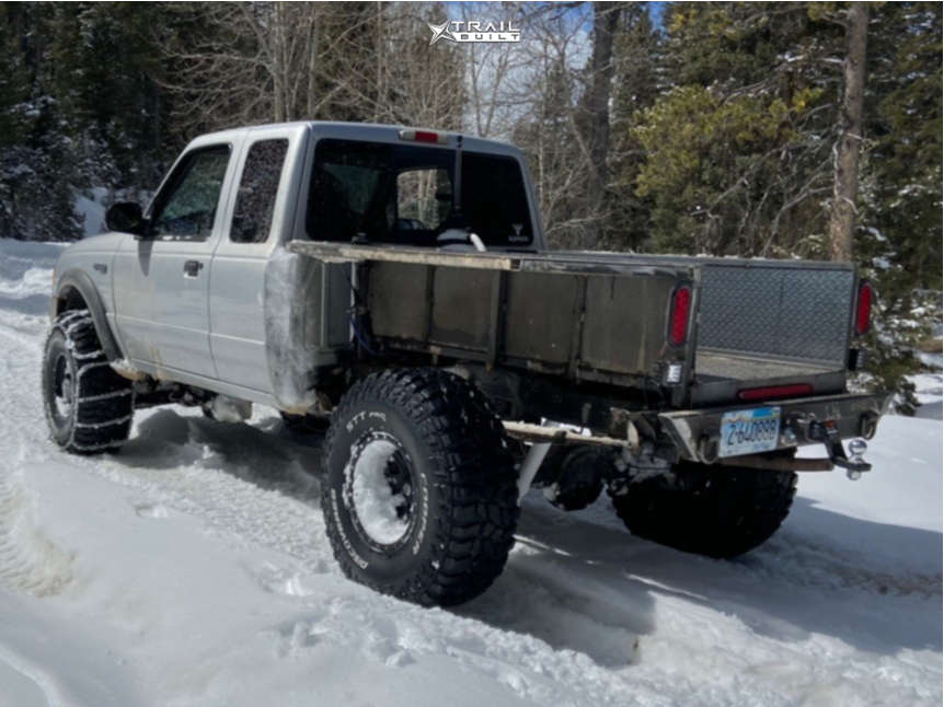 2002 Ford Ranger Wheel Offset Super Aggressive 3"-5" Suspension Lift 6 ...