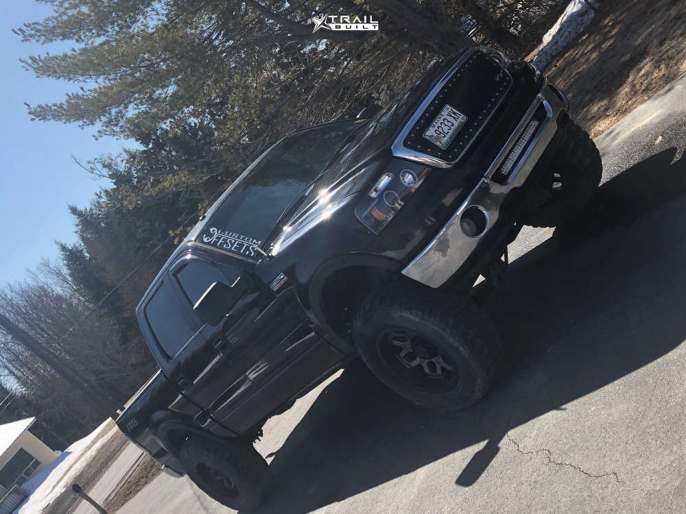 2008 Ford F-150 Wheel Offset Super Aggressive 3"-5" Suspension Lift 6 ...