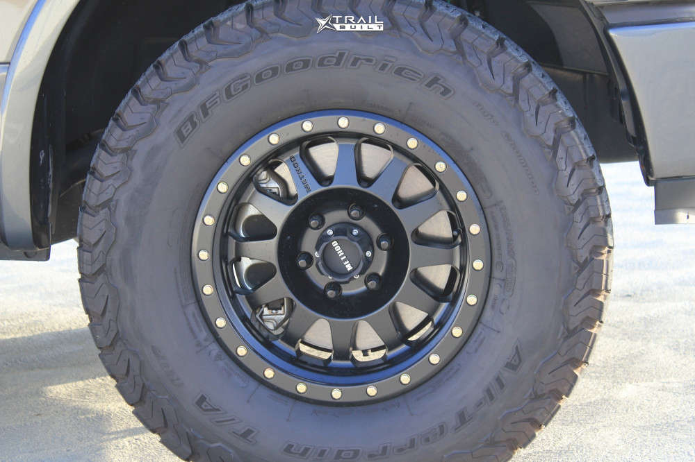 2018 Ford F-150 Wheel Offset Slightly Aggressive Leveling Kit | 1047541 ...