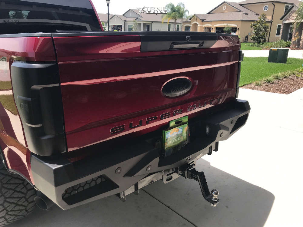 2019 Ford F-250 Super Duty Wheel Offset Aggressive > 1" Outside Fender ...