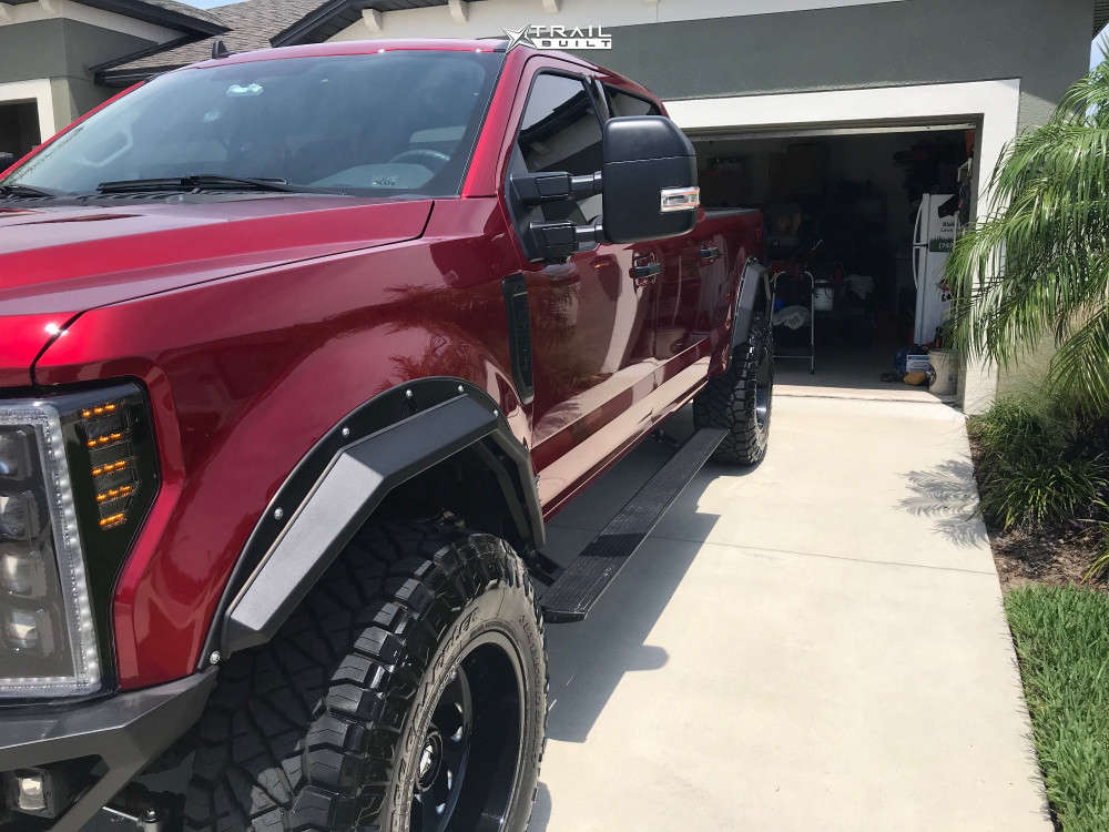 2019 Ford F-250 Super Duty Wheel Offset Aggressive > 1" Outside Fender ...