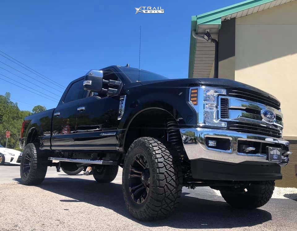 2019 Ford F-250 Super Duty Wheel Offset Aggressive > 1" Outside Fender ...