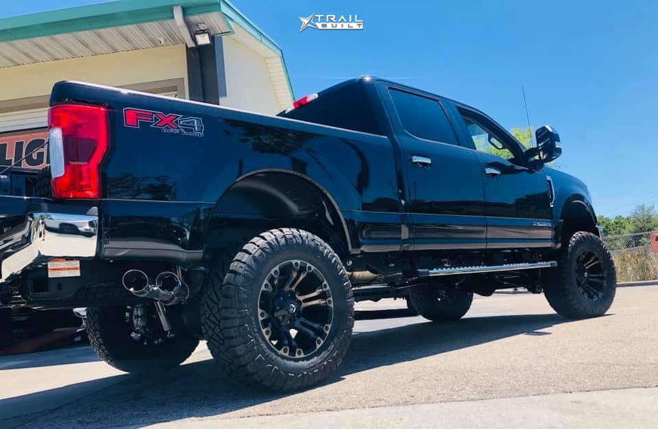 2019 Ford F-250 Super Duty Wheel Offset Aggressive > 1" Outside Fender ...