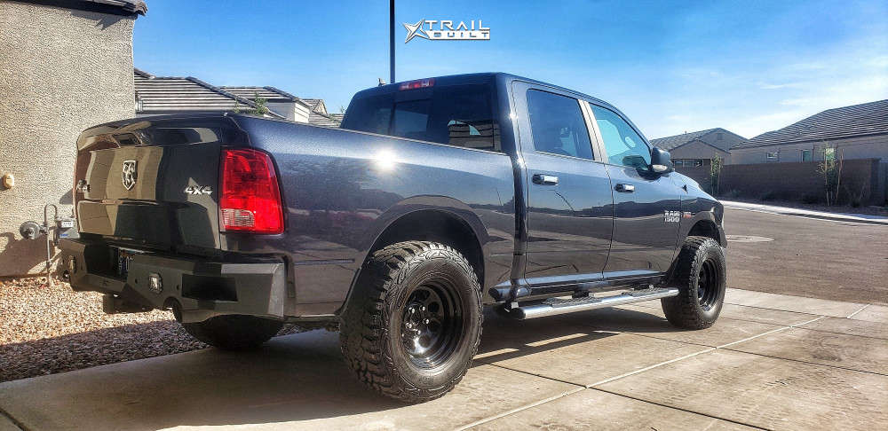 2015 Ram 1500 Wheel Offset Aggressive > 1" Outside Fender Leveling Kit ...