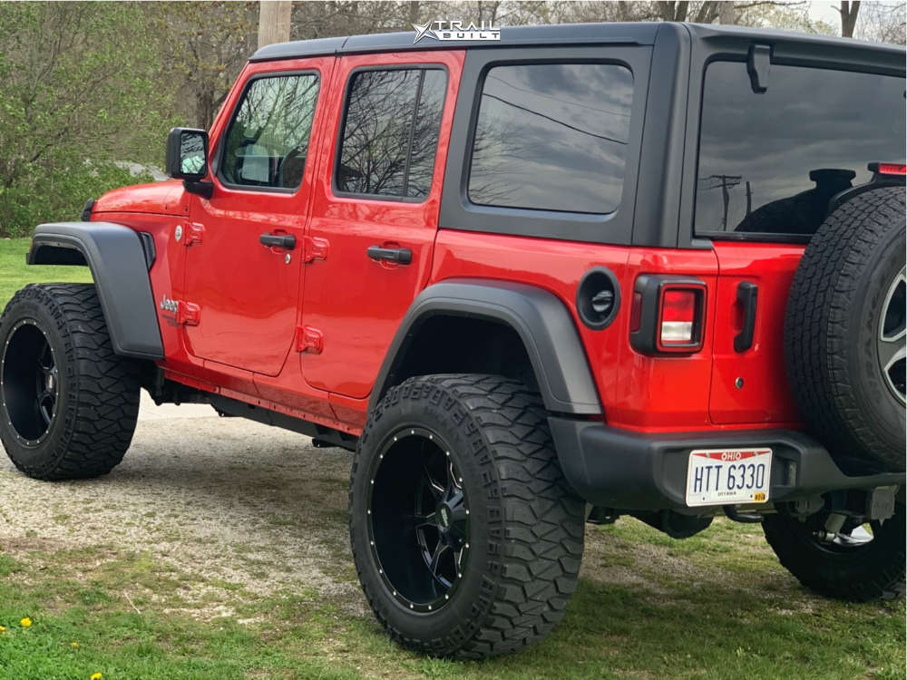 2019 Jeep Wrangler Wheel Offset Super Aggressive 3"-5" Suspension Lift ...