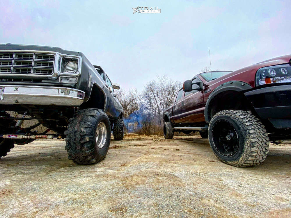 1976 Chevrolet K20 Wheel Offset Aggressive > 1" Outside Fender ...