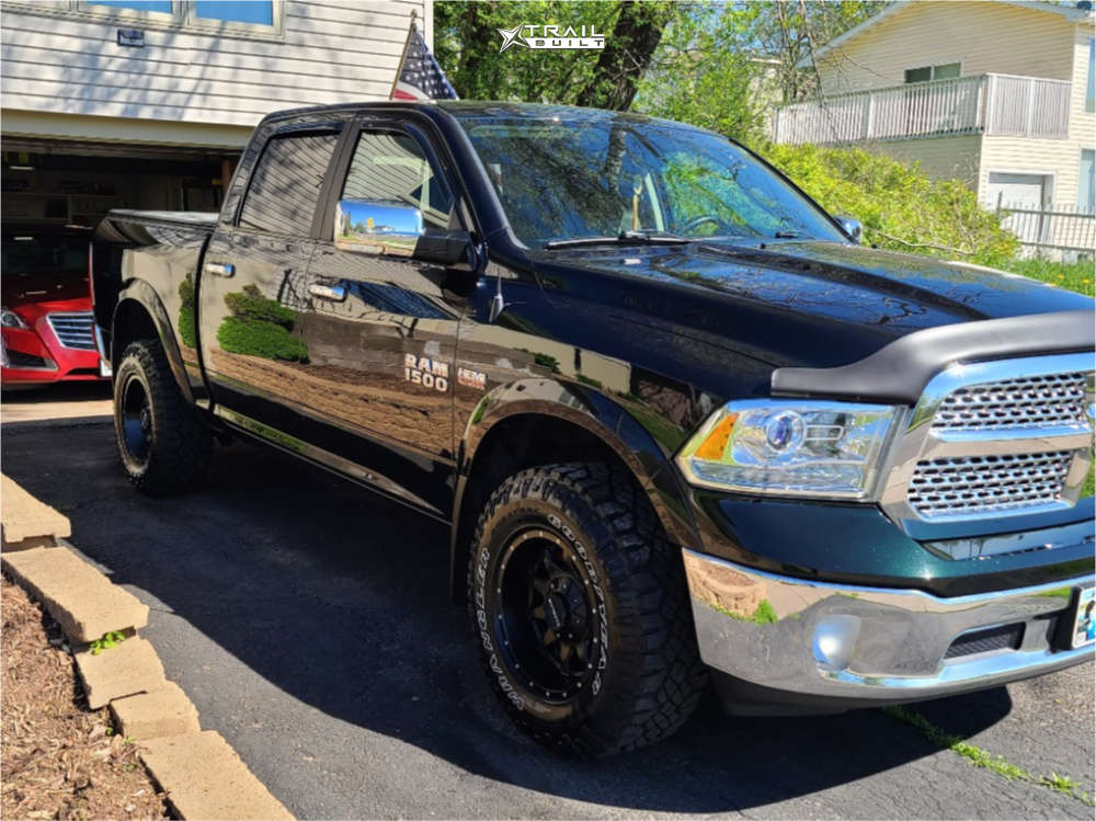 2016 Ram 1500 Wheel Offset Slightly Aggressive Leveling Kit | 1063266 ...