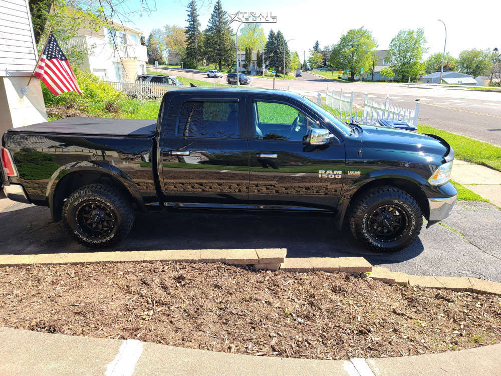 2016 Ram 1500 Wheel Offset Slightly Aggressive Leveling Kit | 1063266 ...