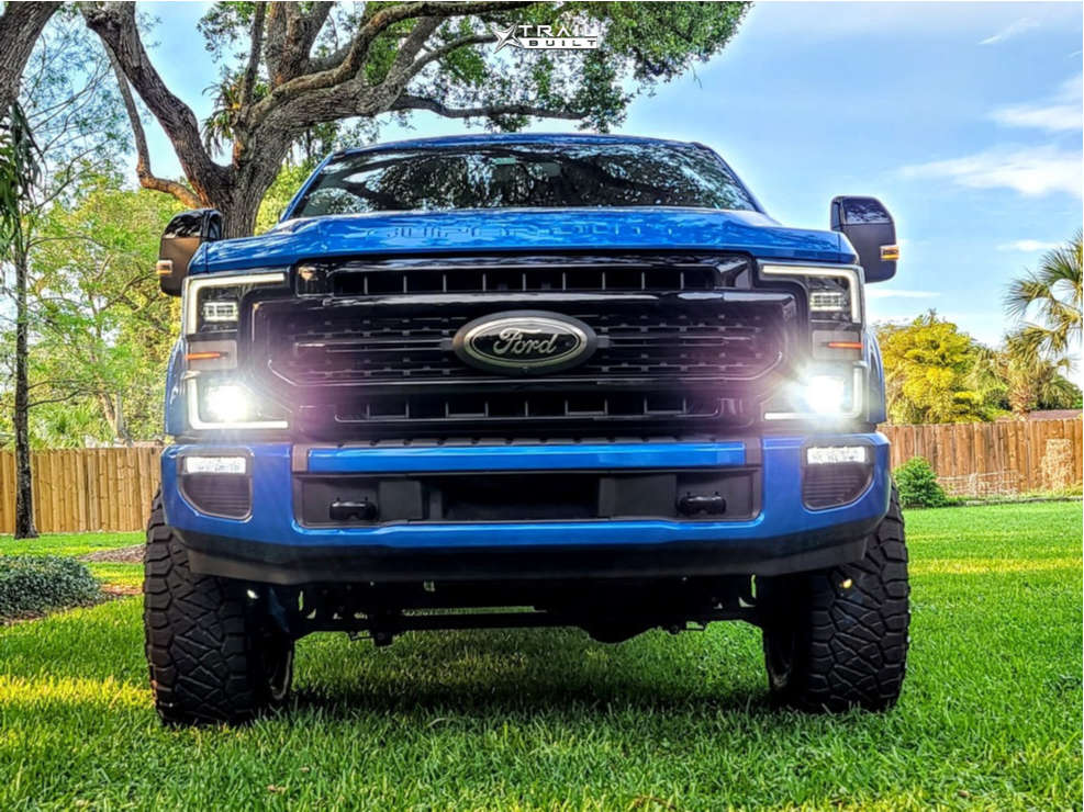 2020 Ford F-250 Super Duty Wheel Offset Aggressive > 1" Outside Fender ...