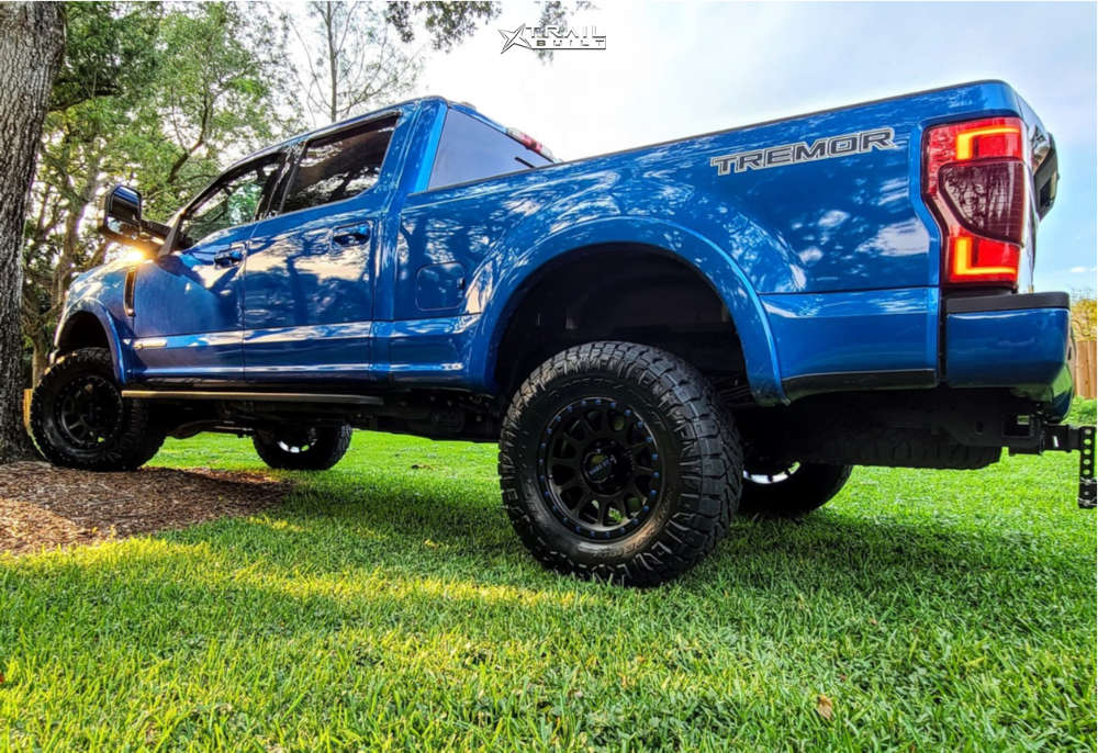 2020 Ford F-250 Super Duty Wheel Offset Aggressive > 1" Outside Fender ...