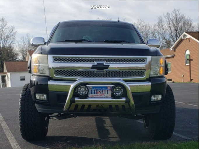 2011 Chevrolet Silverado 1500 Wheel Offset Super Aggressive 3"-5" Suspension Lift 6" | 1068424 ...