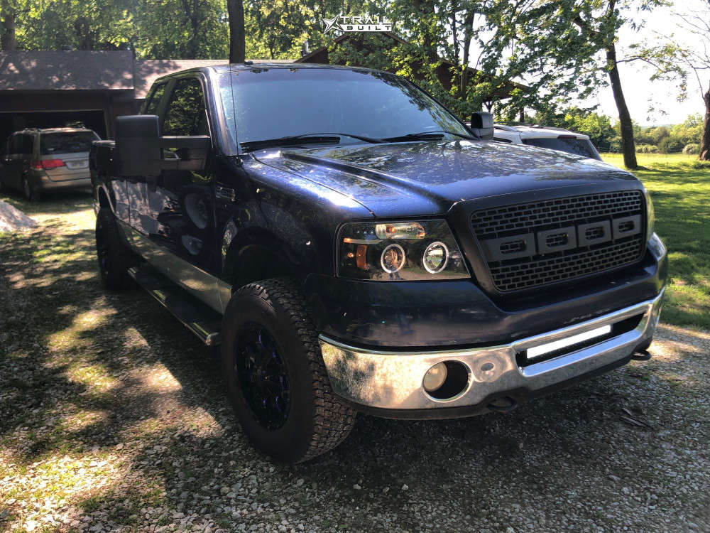 2007 Ford F-150 Wheel Offset Aggressive > 1" Outside Fender Stock ...