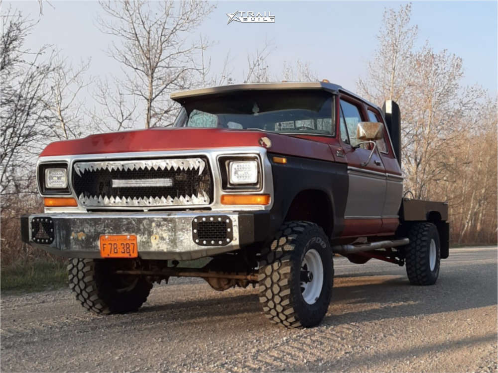 1979 Ford F-150 Wheel Offset Slightly Aggressive Suspension Lift 4 ...