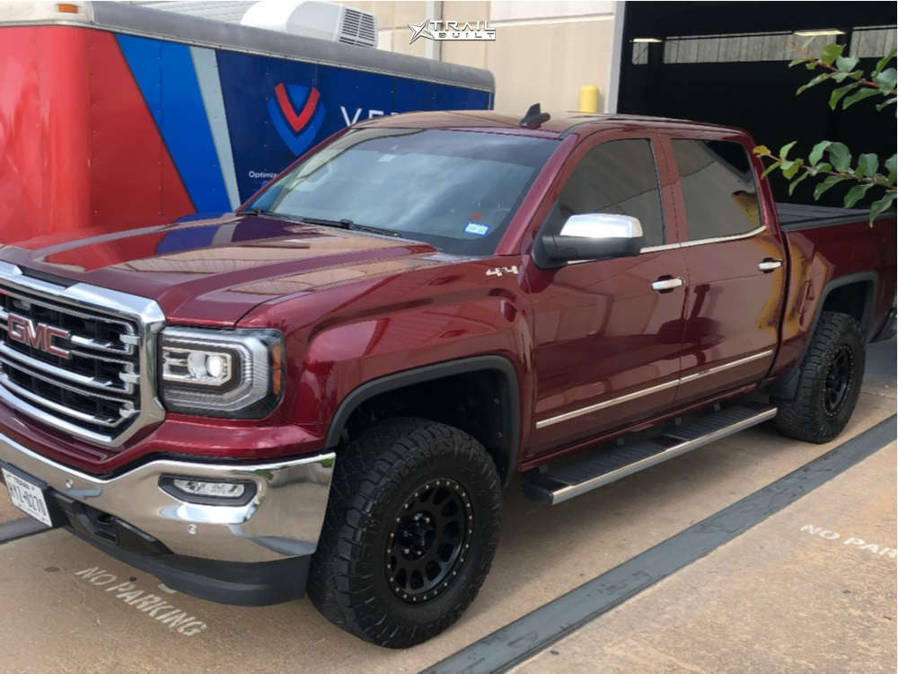 2017 GMC Sierra 1500 Wheel Offset Slightly Aggressive Leveling Kit ...