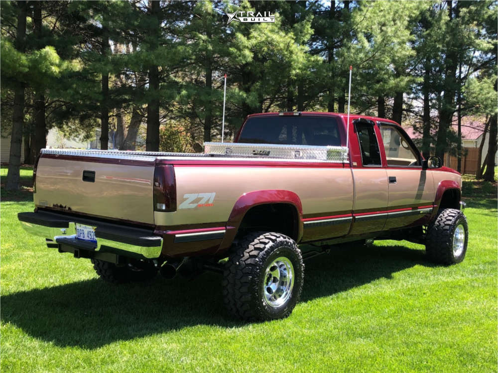 1995 Chevrolet K2500 Wheel Offset Super Aggressive 3"-5" Suspension ...