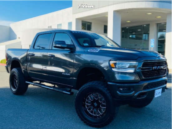 2020 Ram 1500 Wheel Offset Aggressive > 1" Outside Fender Suspension ...