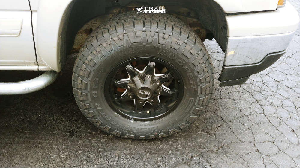 2006 Chevrolet Silverado 1500 Wheel Offset Slightly Aggressive Leveling ...