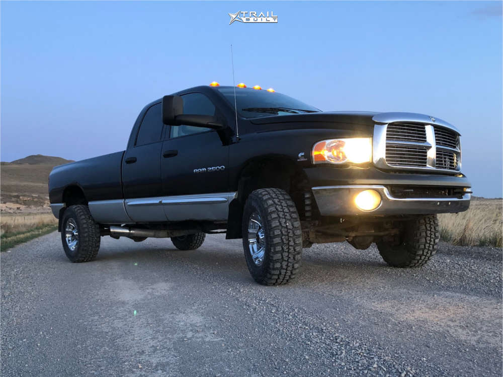 2004 Dodge Ram 2500 Wheel Offset Aggressive > 1" Outside Fender ...