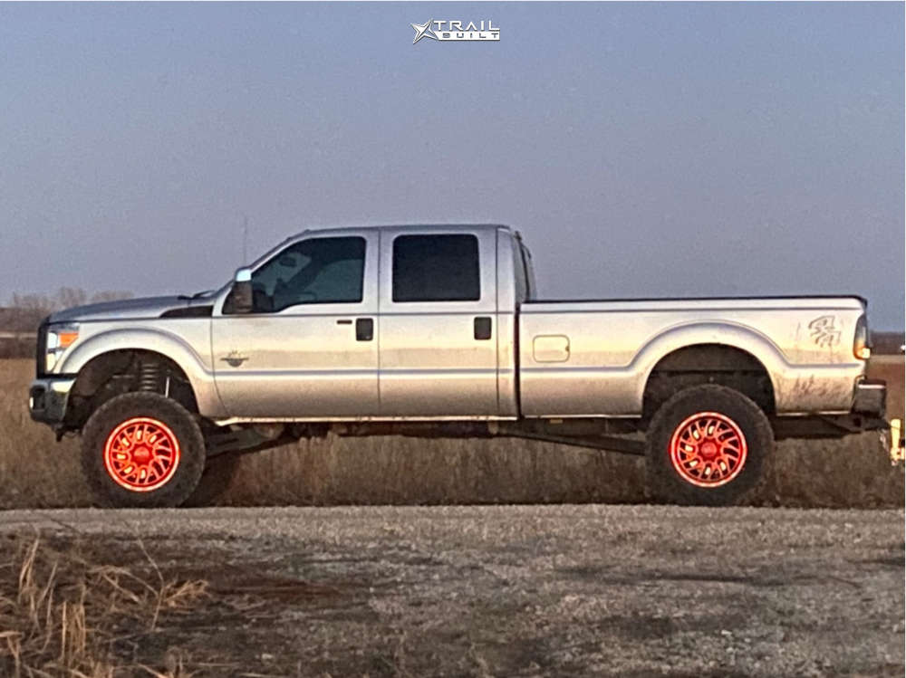 2016 Ford F-250 Super Duty Wheel Offset Super Aggressive 3"-5 ...