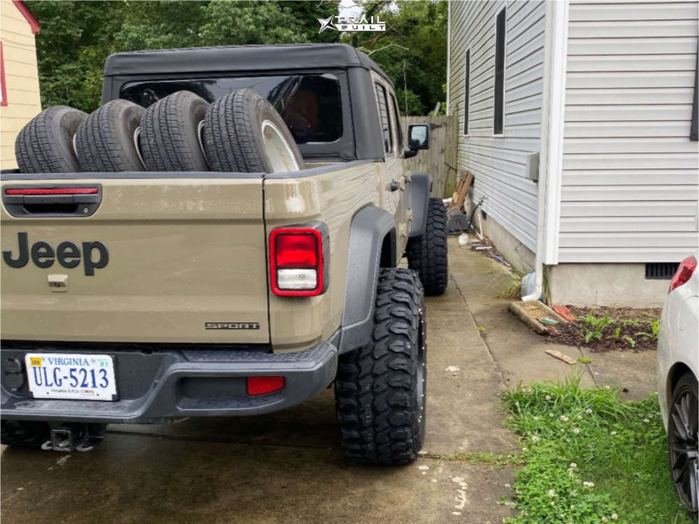 2020 Jeep Gladiator Wheel Offset Super Aggressive 3"-5" Suspension Lift ...